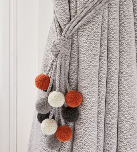 Tiebacks | Rope & Fabric Curtain Tiebacks | Jane Clayton