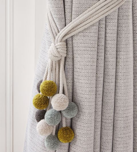 Tiebacks | Rope & Fabric Curtain Tiebacks | Jane Clayton