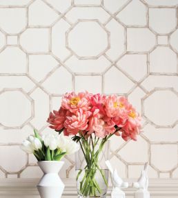 Abbor Wallpaper in Emerald by Thibaut | Jane Clayton