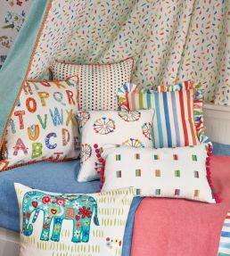 ABC Fabric in Yellow by Villa Nova | Jane Clayton