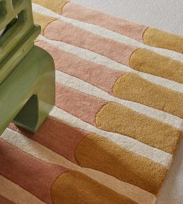 Alice Crawley Bamboo Forest Rug in English Rose by Layered | Jane Clayton