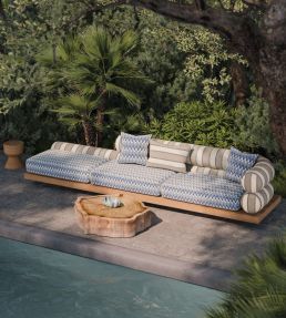 Apache Fabric in Taupe Terracotta by Casamance | Jane Clayton