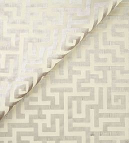 Apollon Fabric in Taupe Grey by Jim Thompson | Jane Clayton