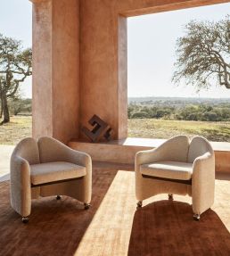 Araujo Fabric in Natural by Zinc | Jane Clayton