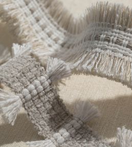 Aspen Double Cut Braid Trimmings in Birch by Samuel & Sons | Jane Clayton