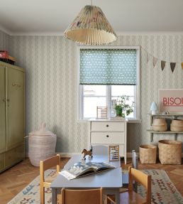 Ben Wallpaper in Garden Green by Sandberg | Jane Clayton