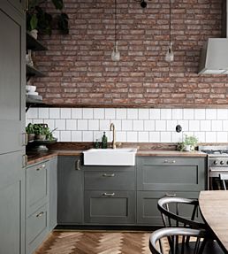 Original Brick Wallpaper by Borastapeter in 60 | Jane Clayton