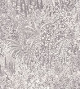 Cascade Velvet Fabric in Platinum by Cole & Son | Jane Clayton