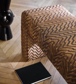 Chanut Fabric in Mordore by Casamance | Jane Clayton