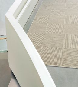 Chess Rug by Linie Design in Light-Grey | Jane Clayton