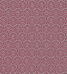 Lunar Fabric by Clarke & Clarke in Raspberry | Jane Clayton