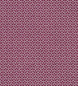 Orbit Fabric by Clarke & Clarke in Raspberry | Jane Clayton