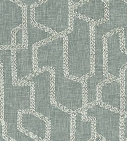 Labyrinth Fabric by Clarke & Clarke in Mineral | Jane Clayton