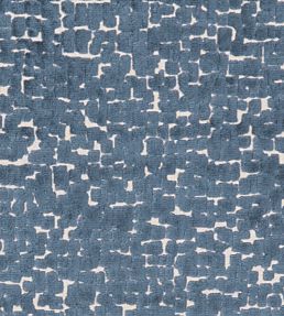 Mattone Fabric by Clarke & Clarke in Navy | Jane Clayton