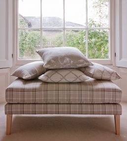 Bowland Fabric by Clarke & Clarke in Raspberry | Jane Clayton