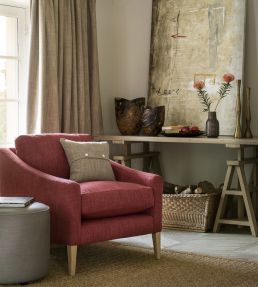 Vienna Fabric by Clarke & Clarke in Storm | Jane Clayton