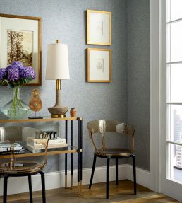 Clarkson Weave Wallpaper in Wheat by Thibaut | Jane Clayton