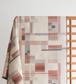 Colony Fabric in Red by Nobilis | Jane Clayton