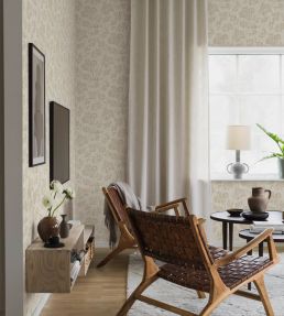 Cornelia Wallpaper in Beige by Borastapeter | Jane Clayton