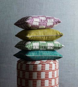 Cove 43 x 35cm Ready Made Cushions in Green by Fermoie | Jane Clayton