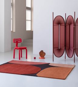 Decor Plateau Rug in Terra by Brink & Campman | Jane Clayton