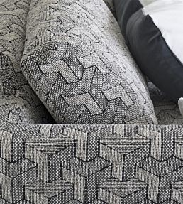 Escher Fabric by Designers Guild in Zinc | Jane Clayton