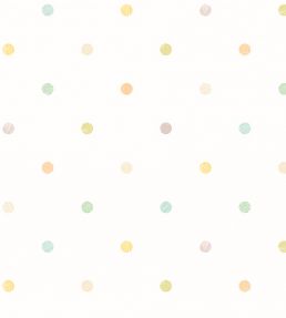 Doodle Spot Wallpaper in Honeycomb by Ohpopsi | Jane Clayton