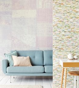 Patchwork Pastel Wallpaper by Eijffinger in 24 | Jane Clayton