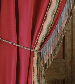 Elementi Tiered Fringe Trimmings in Carciofo by Samuel & Sons | Jane ...