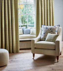 Elsham Fabric in Poppy by Prestigious Textiles | Jane Clayton