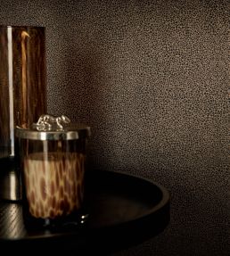 Emile Wallpaper in Jet by 1838 Wallcoverings | Jane Clayton