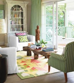 Eternal Spring Rug in Yellow by Andrew Martin | Jane Clayton