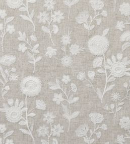 Fable Fabric in Ivory by Andrew Martin | Jane Clayton