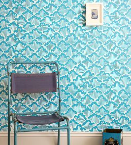 Aranami Wallpaper by Farrow & Ball in 4 | Jane Clayton