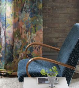 Foret Impressionniste Fabric in Forest by Designers Guild | Jane Clayton