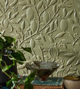 Fruit Wallpaper in Paintable by Lincrusta | Jane Clayton