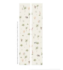 Go Go Safari Wallpaper in Neutral by Creative Lab | Jane Clayton