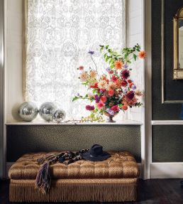 Gracie Fabric in Jasmine by Temperley London for Romo | Jane Clayton