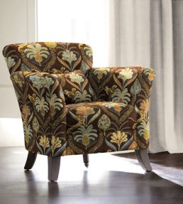 Grande Saranda Fabric in Nutmeg by Arley House | Jane Clayton