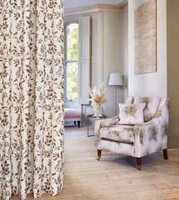 Greenery Fabric in Clay by Prestigious Textiles | Jane Clayton