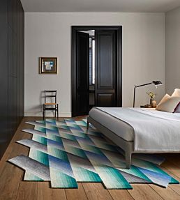 Mirage Rug in Blue by GAN | Jane Clayton