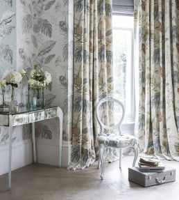 Amborella Fabric by Harlequin in Willow/Russet | Jane Clayton