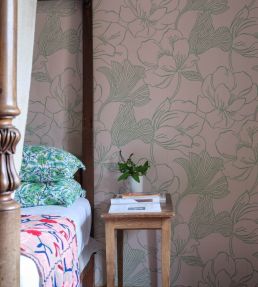 Helleborus Wallpaper in Whirlybird by Farrow & Ball | Jane Clayton