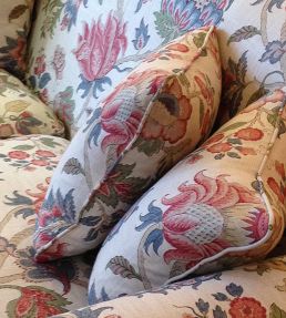 Oleander Fabric by Ian Sanderson in Nightshade | Jane Clayton