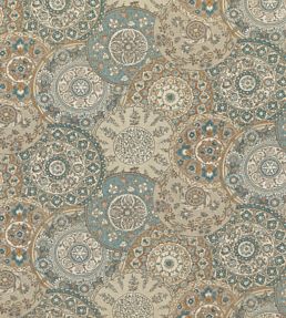 Imari Fabric in Soft Blue by GP & J Baker | Jane Clayton