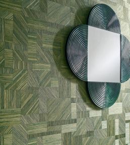 Imbrication Wallpaper in Ebene by Casamance | Jane Clayton