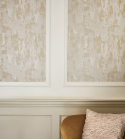 Intona Wallpaper in Cobweb by Villa Nova | Jane Clayton
