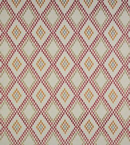 Medina Fabric by Jane Churchill in Red | Jane Clayton