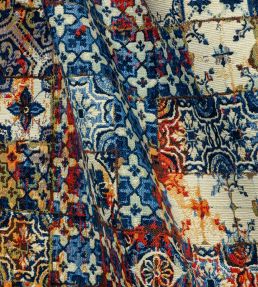 Azulejos Fabric by Jean Paul Gaultier in Mandarine | Jane Clayton