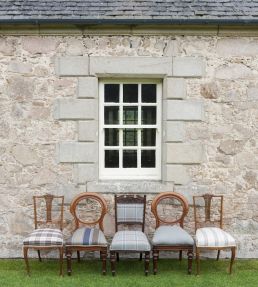 Strath Canaird Fabric by Johnstons of Elgin in Storm | Jane Clayton